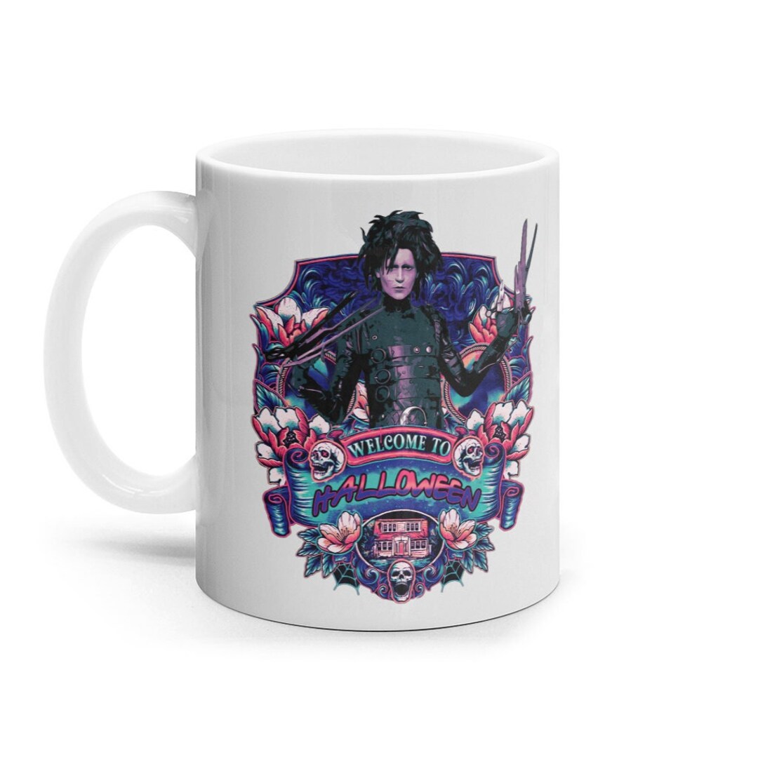 Johnny Depp Mug Edward Scissorhands Mug Classic 1990s Movie Tea Cup ...