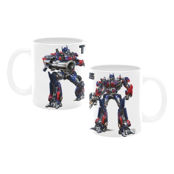 Transformers Mug Optimus Prime Autobots 1980s Cartoon Mug - Etsy