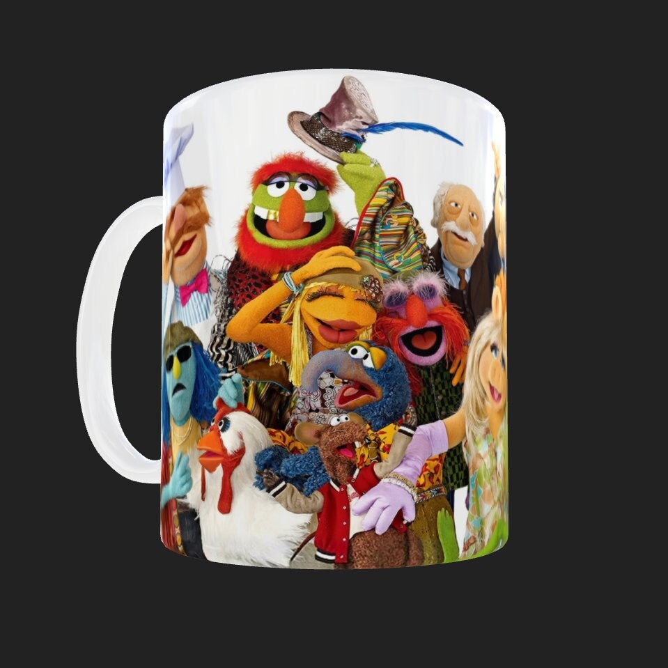 The Muppets Characters Mug the Muppet Show Beaker Kermit the - Etsy UK