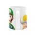 Super Mario Bros Mug Mario Luigi Mug Mushrooms Mug Gaming Mug Tea Cup ...