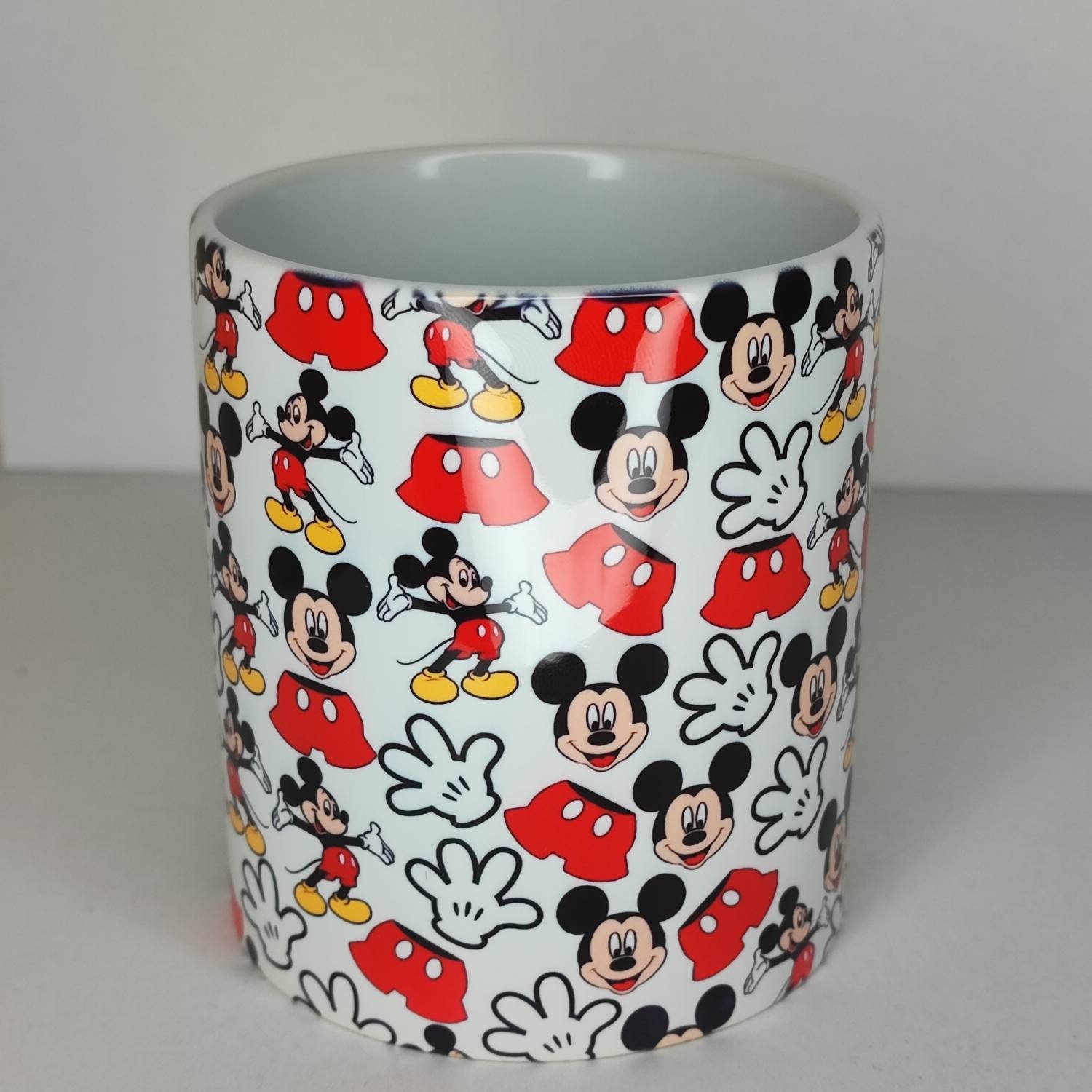 Disney's Mickey Mouse Character Pattern Modern Mug | Etsy UK