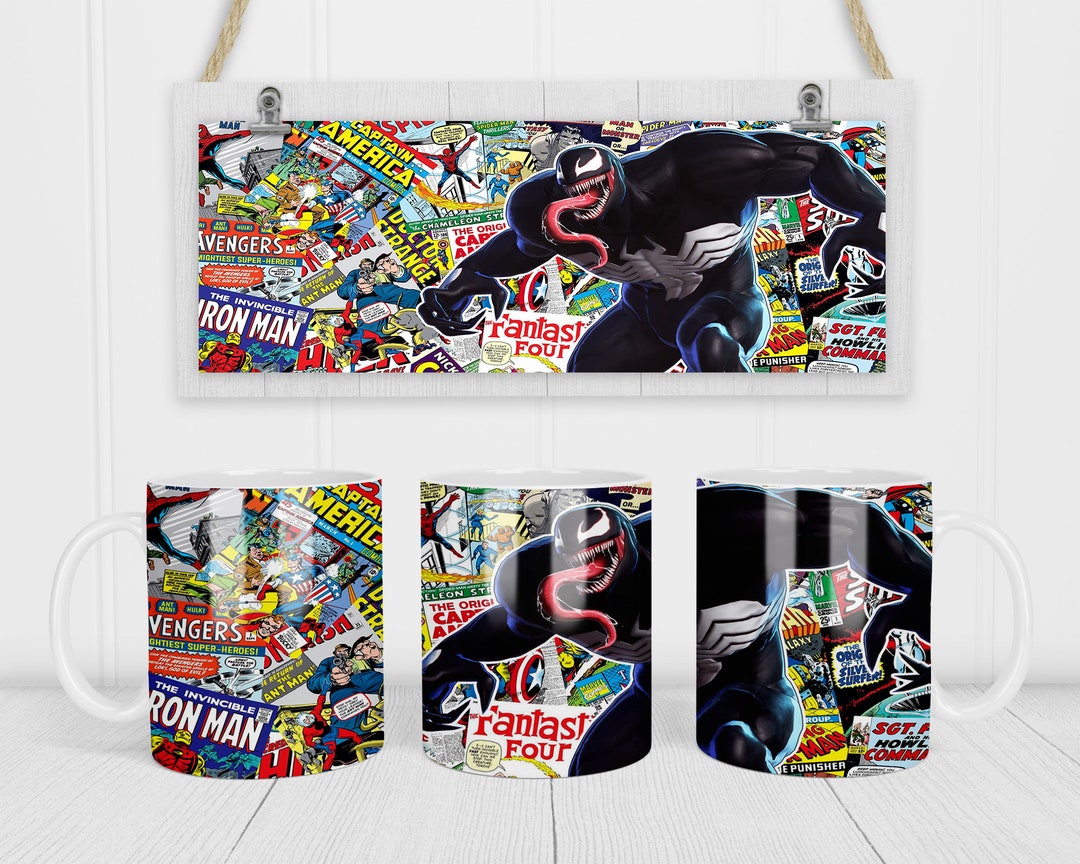 Venom Marvel Character Comic Book Mug Superheroes - Birthday Mug Gift ...