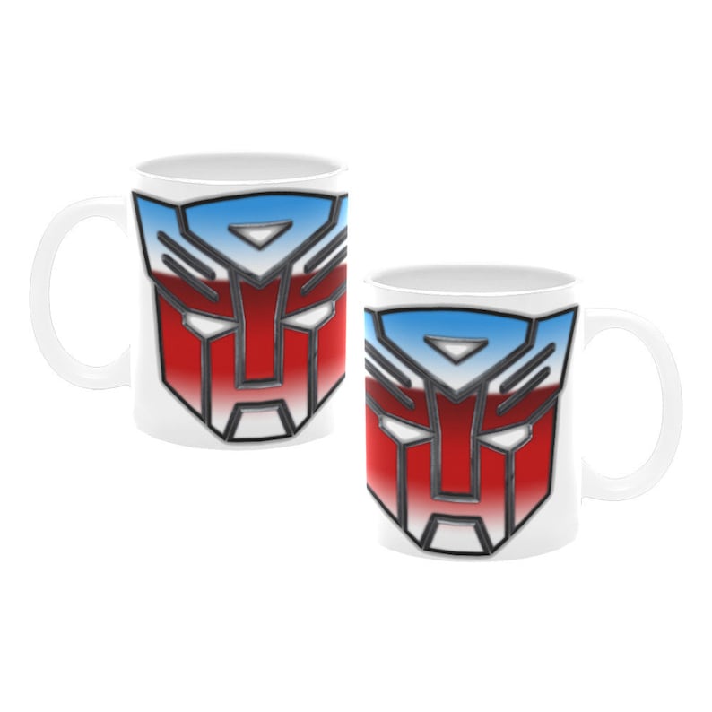 Transformers Autobots Mug: 1980s Cartoon Coffee Cup - Etsy