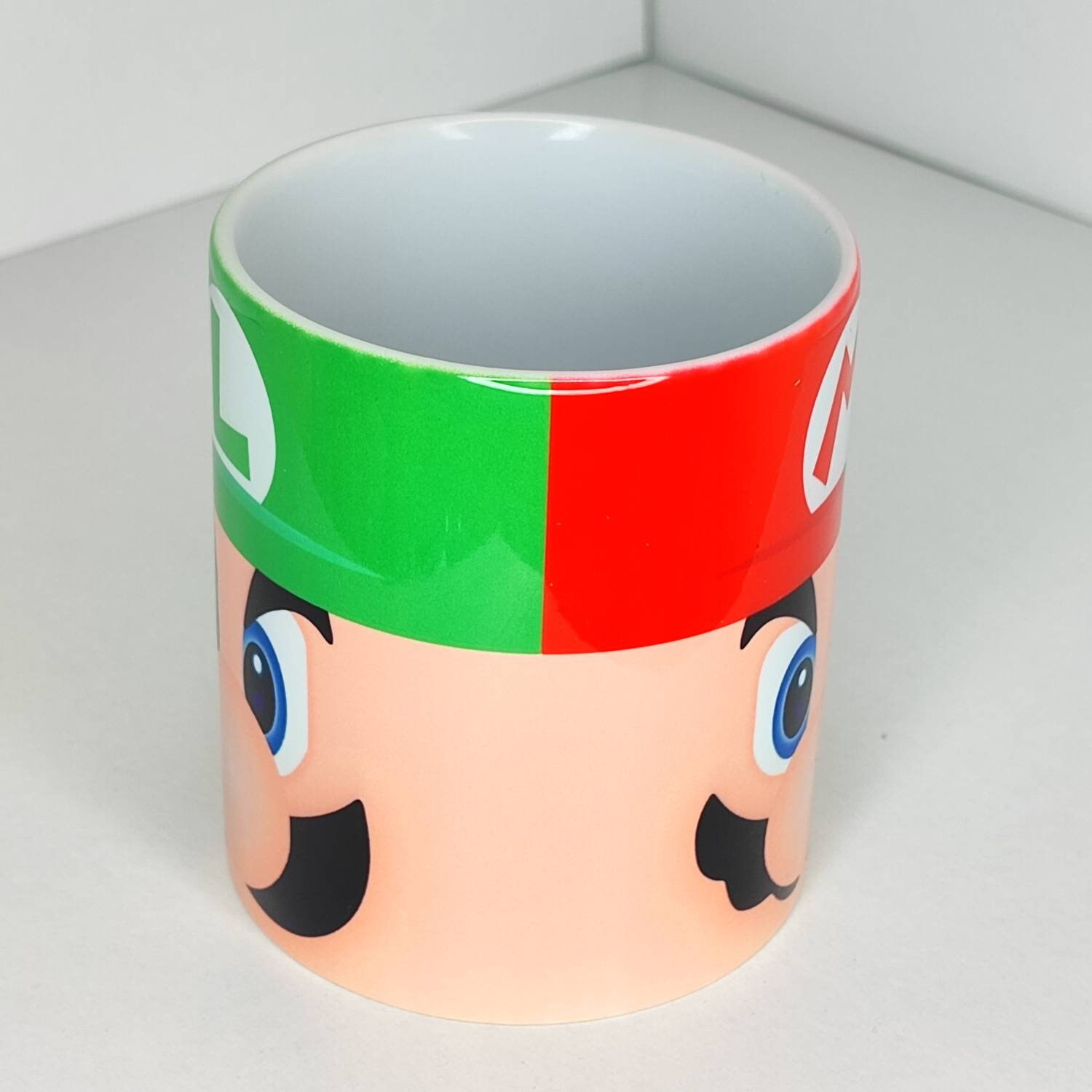 Mario and Luigi Gaming Gamers Tea Coffee Mug Ideal Gift 11oz Mug ...
