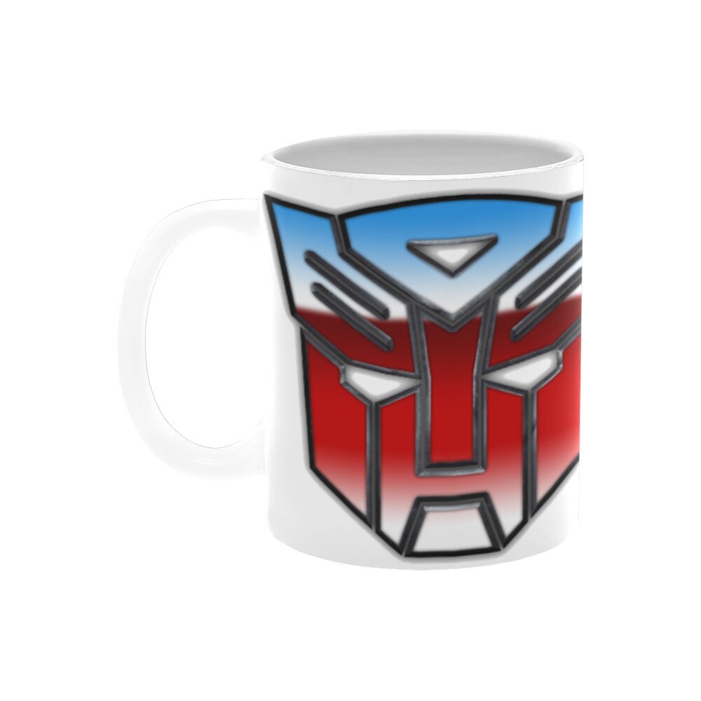 Transformers Autobots Mug: 1980s Cartoon Coffee Cup - Etsy