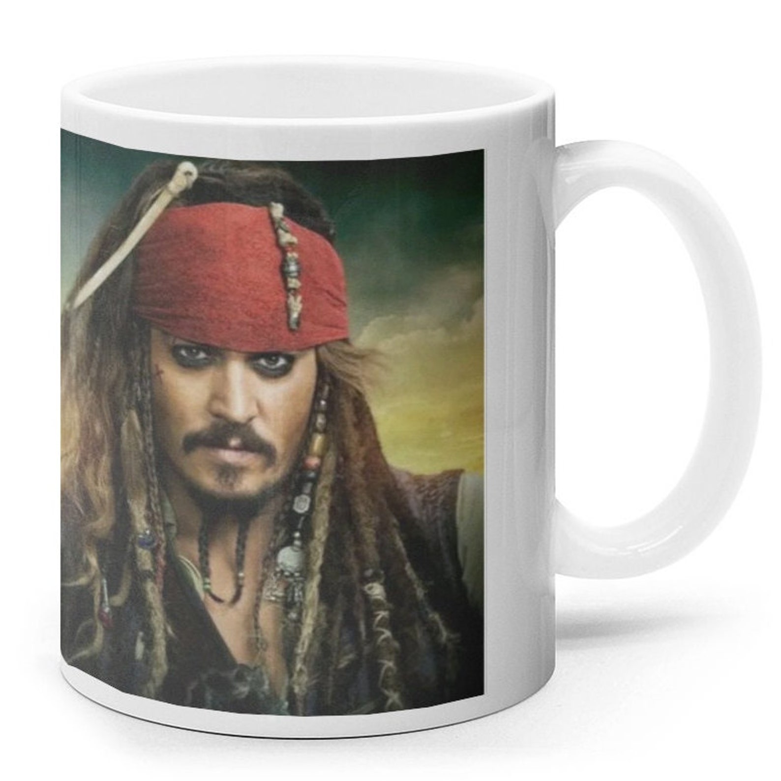 Johnny Depp Mug, Captain Jack Sparrow Cup Mug, Johnny Depp Lovers Fan ...