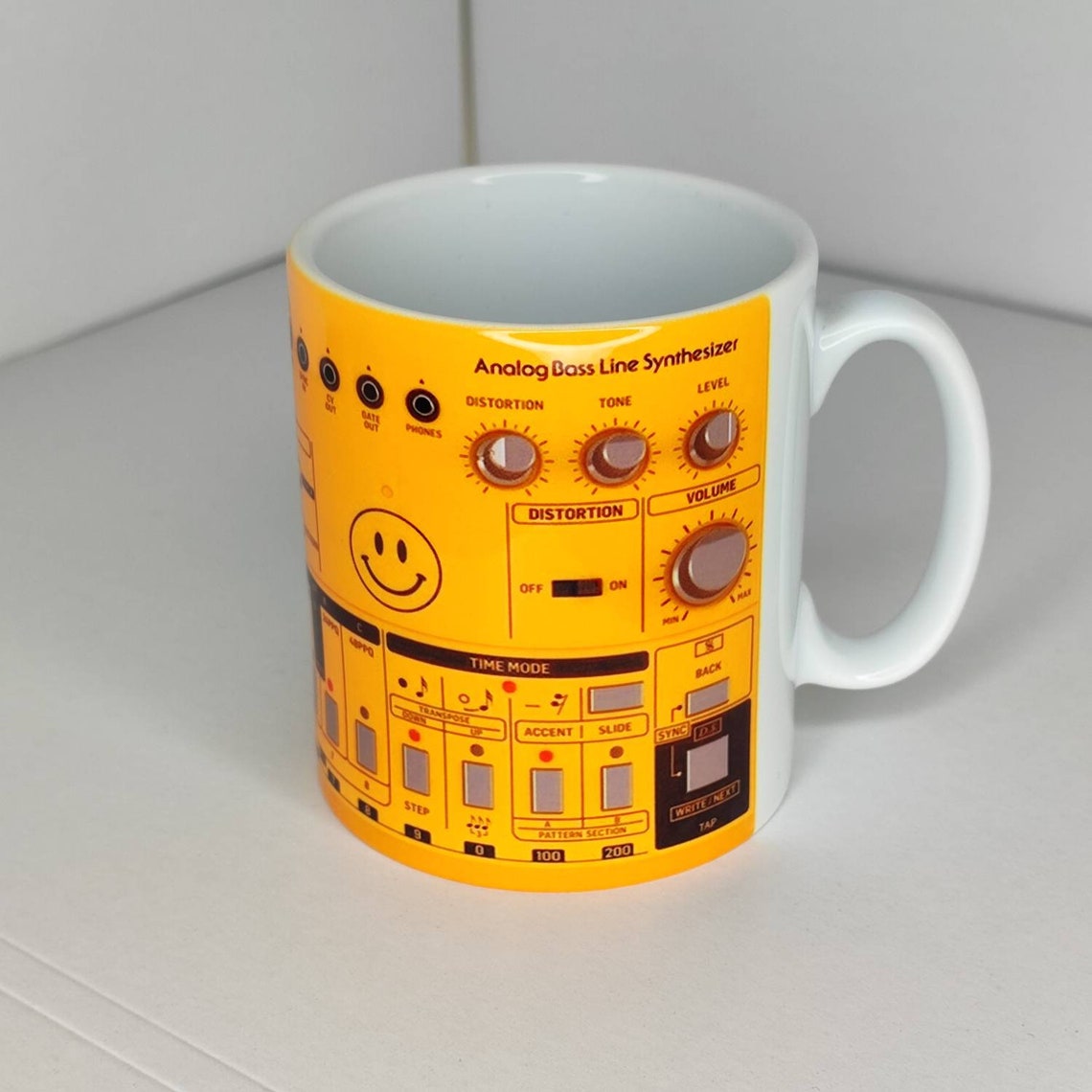 TD-3-AM Analog Acid Bass Line Synthesizer Sequencer Yellow Mug - Etsy