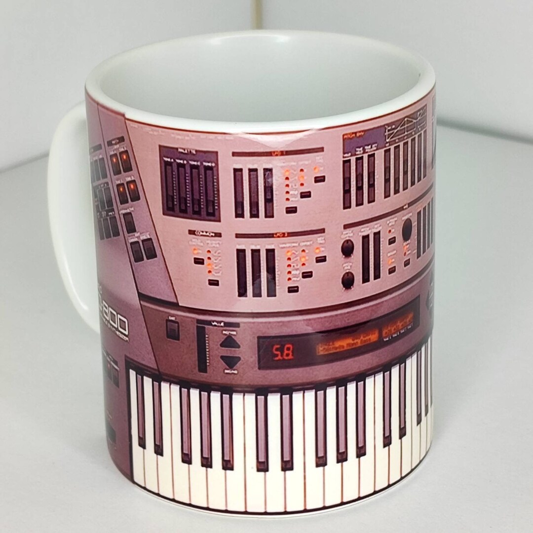 Roland JD-800 JD800 Programmable Analog Keyboard Synthesizer Mug Studio ...