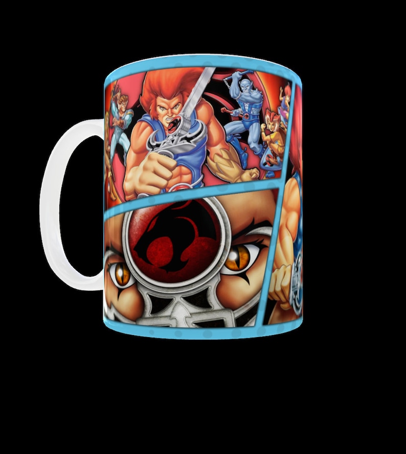 Thundercats Cartoon Mug: 1980s Ceramic Coffee Tea Mug - Etsy