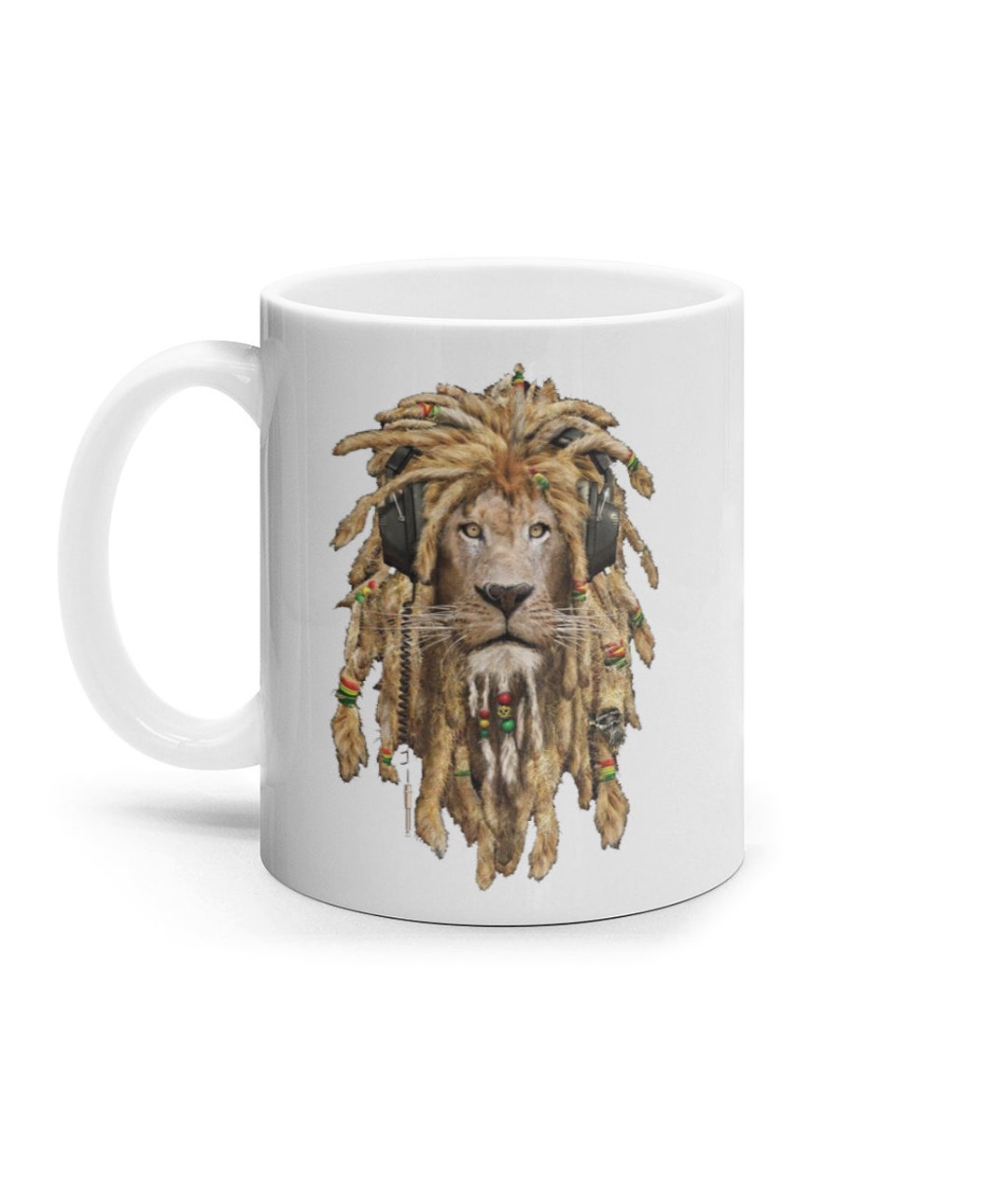 Rasta Lion of Judah Mug: Reggae Jamaican Coffee Cup - Etsy