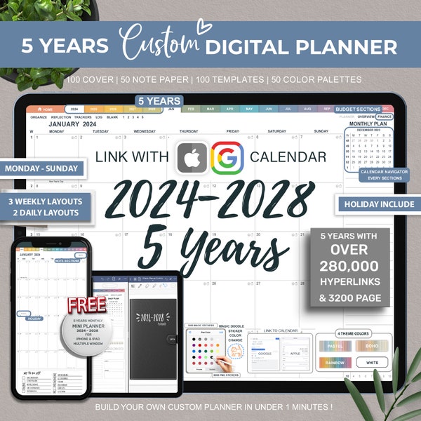 Digital Planner iPad - Etsy