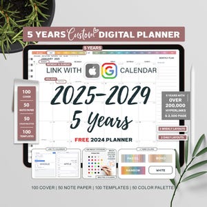 Digital Planner Goodnotes, iPad Planner, Digital Journal, Dated Digital ...