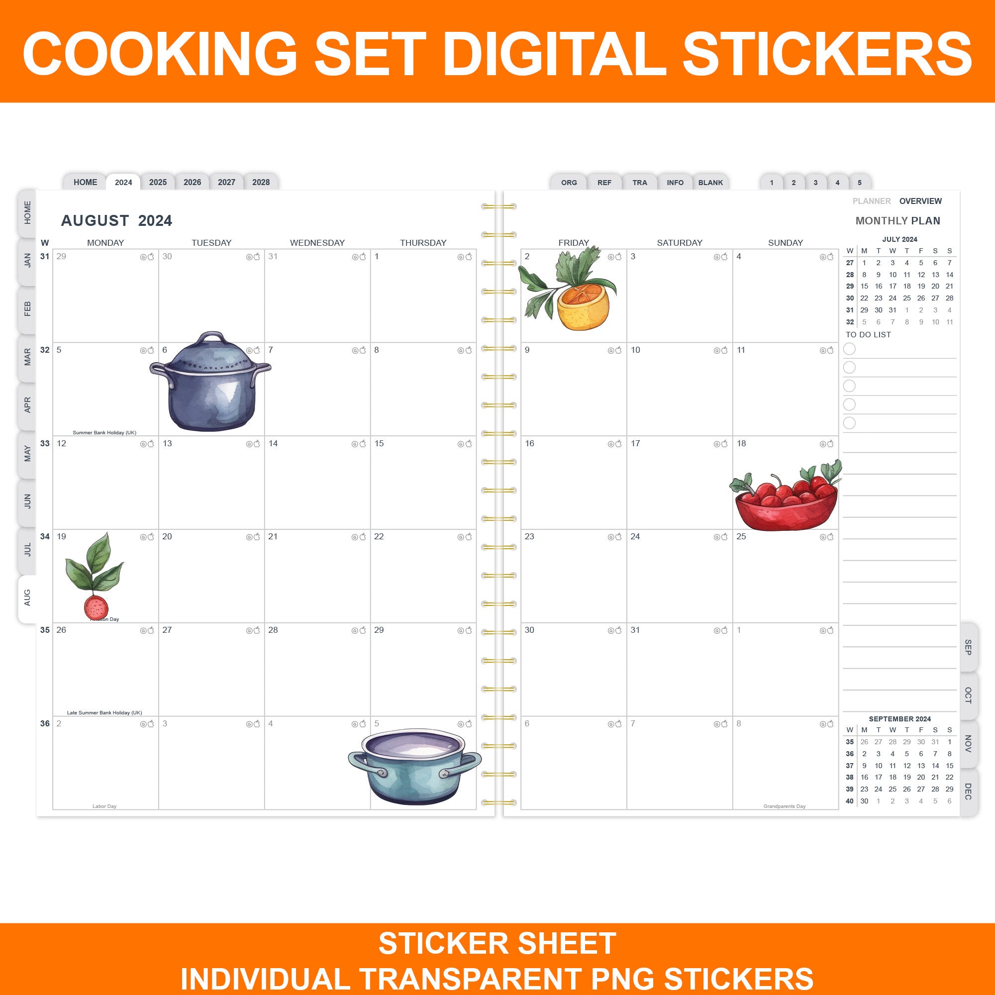 Kitchen PNG Files, Vintage Kitchen Items, Cooking Stickers, Cookware ...
