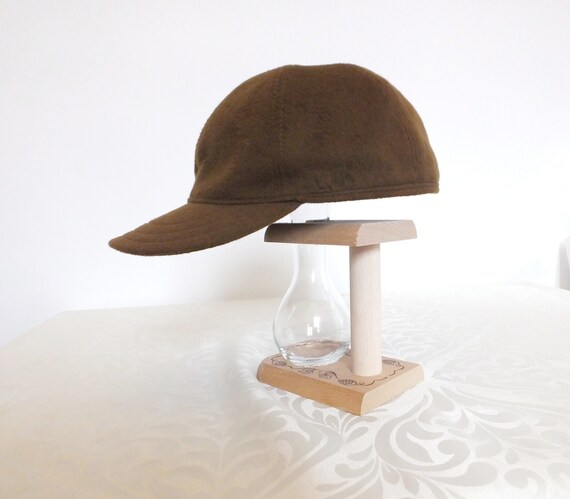 Vintage Cashmere hunting cap, Made in Italy, artisan,… - Gem