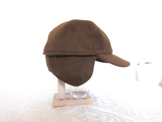Vintage Cashmere hunting cap, Made in Italy, artisan,… - Gem