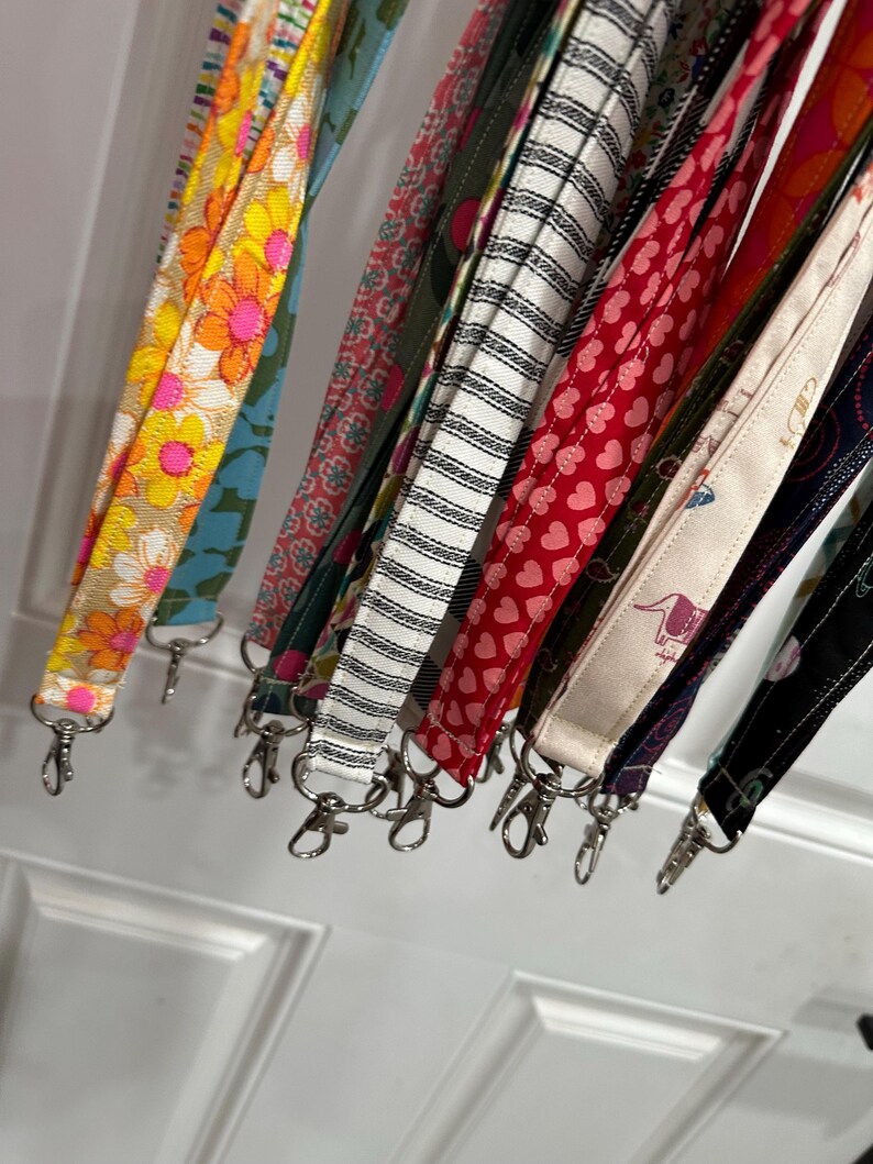 Handcrafted Cotton Cloth Lanyard With Hook - Etsy