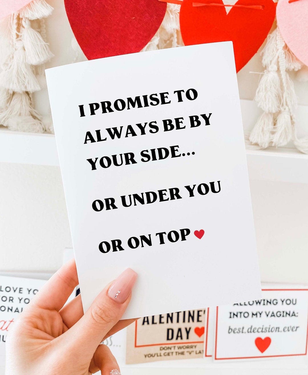 I Promise to Always Be by Your Side or Under You or on Top of You ...