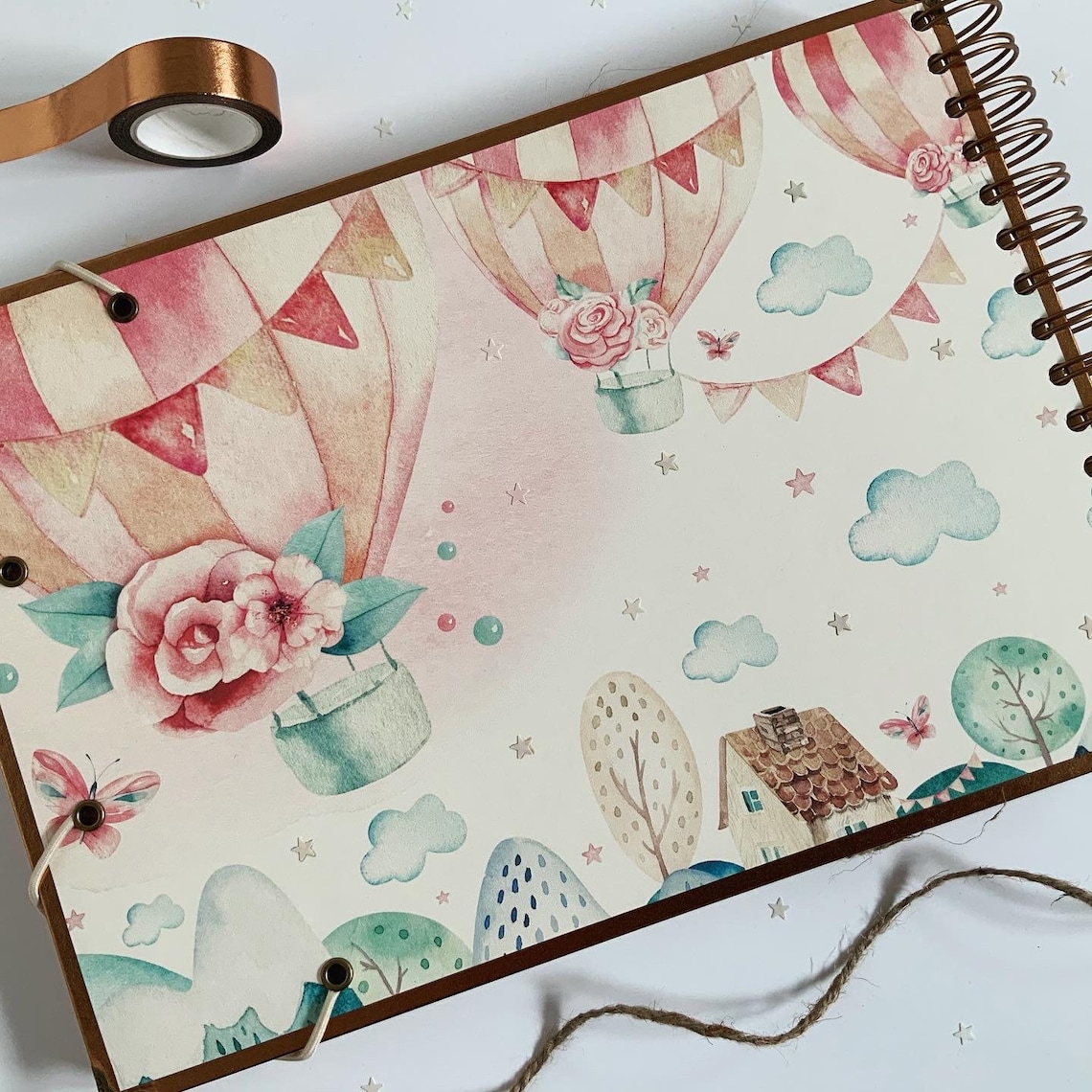 Handmade Personalised Baby Girl Memory Book/ Baby Girl - Etsy UK