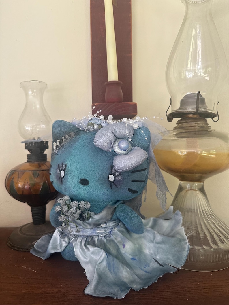 Hello Kitty Corpse Bride Inspired Halloween Custom Handmade Horror ...