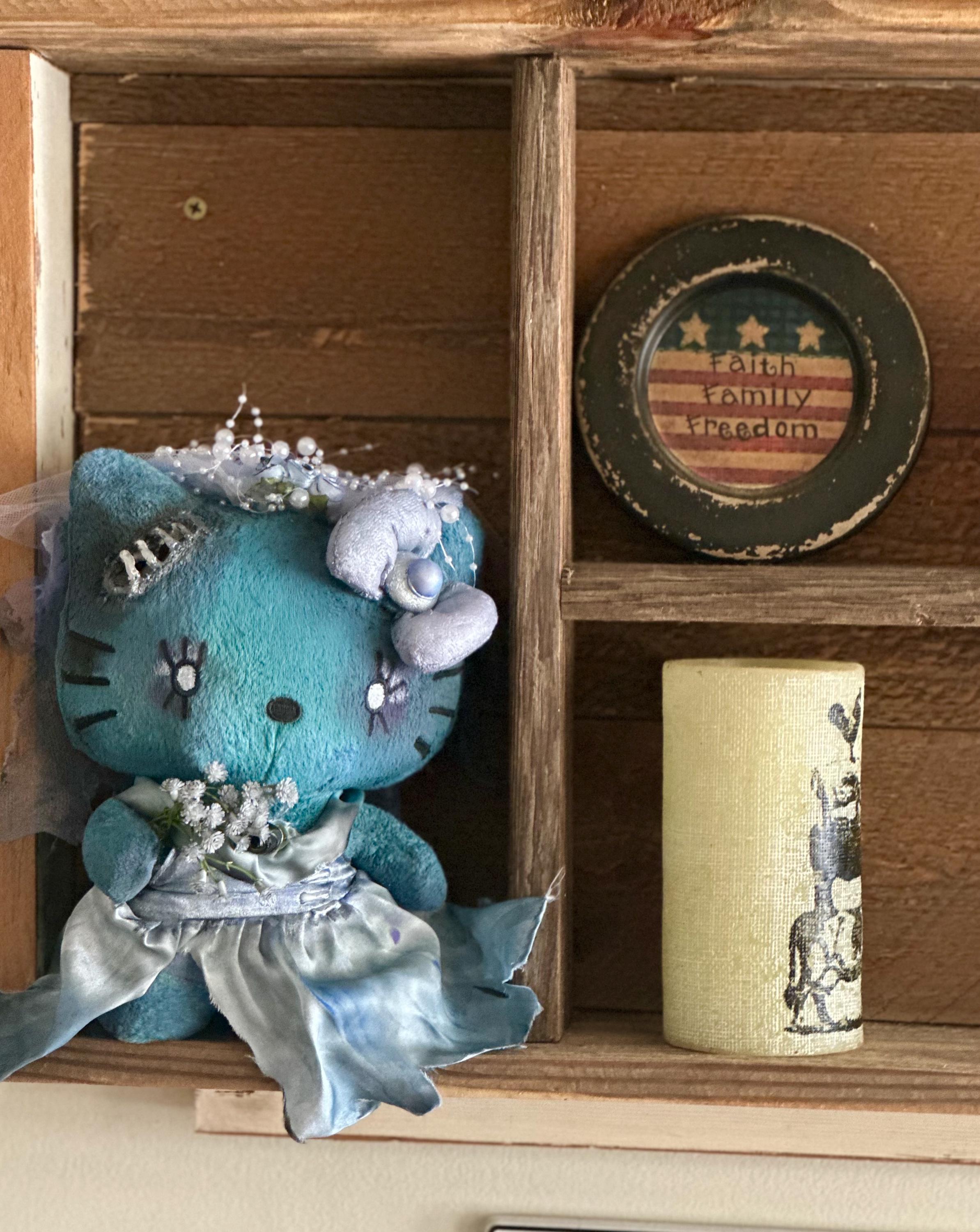 Hello Kitty Corpse Bride Inspired Halloween Custom Handmade Horror ...