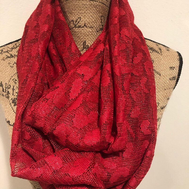 Lace Infinity Scarf - Etsy