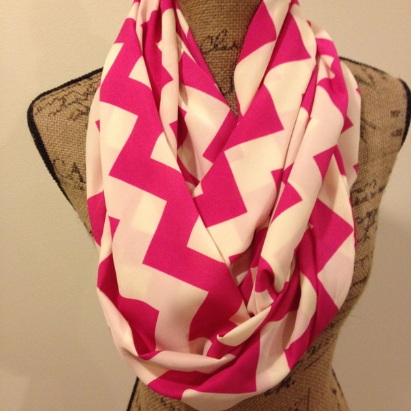 Chevron Infinity Scarf - Etsy