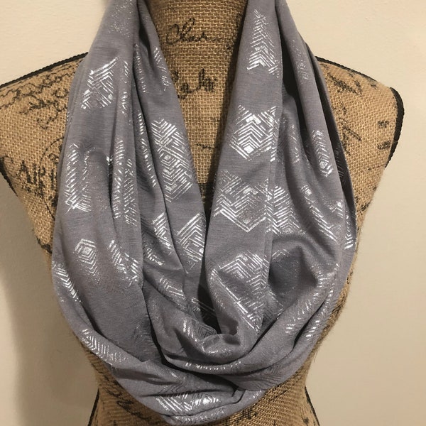 Chevron Infinity Scarf - Etsy