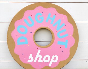 Doughnut shop sign | Etsy