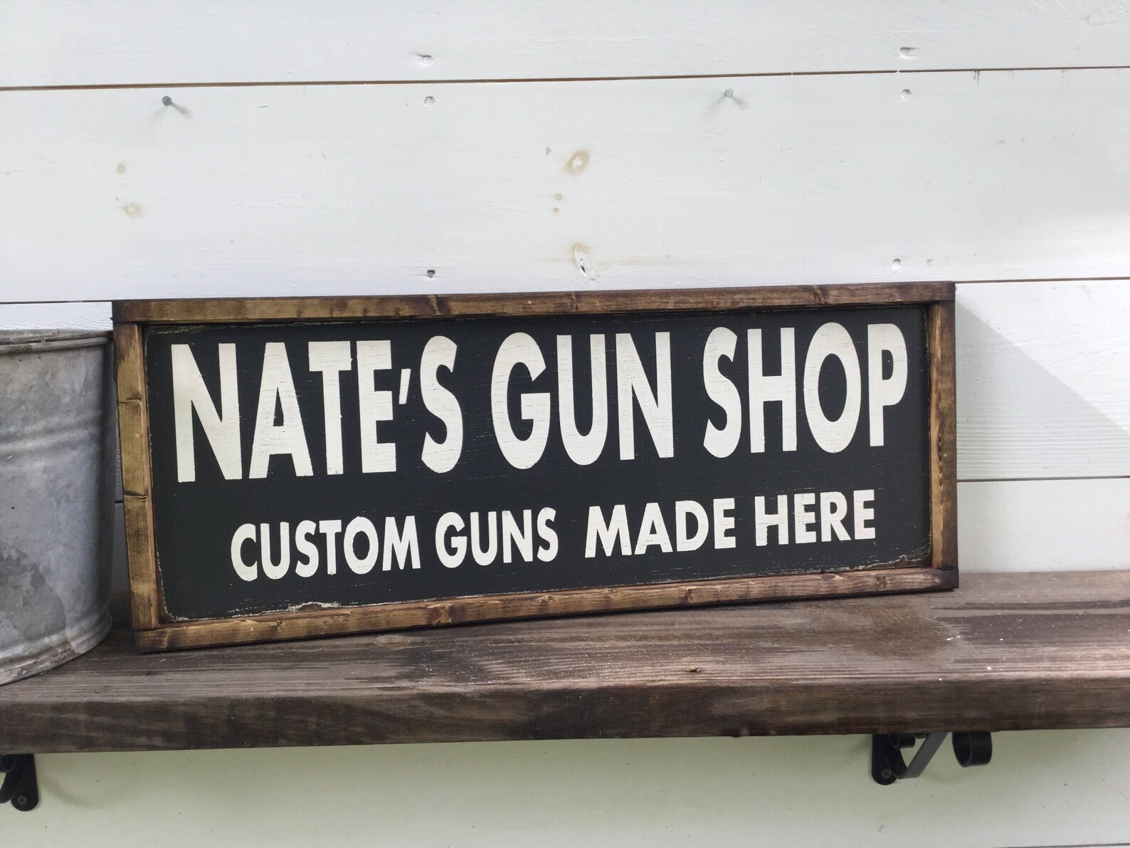Gun Shop Sign Personalized Shop Sign | Etsy