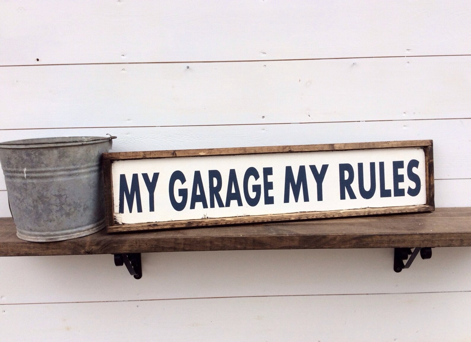 My Garage My Rules Sign Man Cave Sign Garage Sign CUSTOM | Etsy