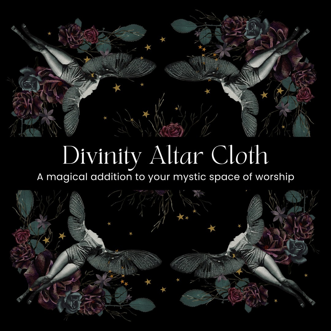 Divinity Alter Cloth Tarot Reading Tool Divination Witchcraft Magic ...