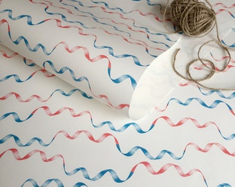 Garden Fruit And Vegetable Wrapping Paper | Etsy