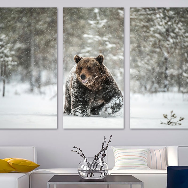Wildlife Canvas Wall Art - Etsy