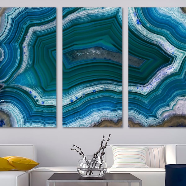 Agate Wall Art - Etsy