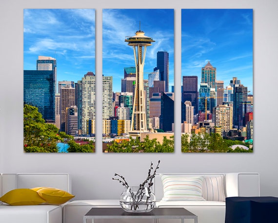 Seattle Skyline Wall Art