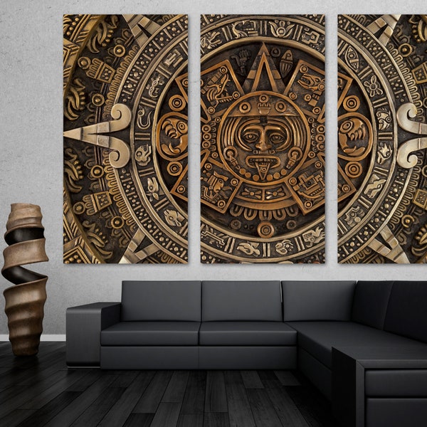 Aztec Wall Art - Etsy