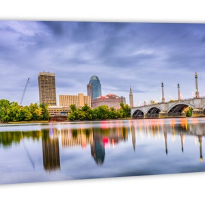 Springfield, MA Canvas Print Wall Art. Springfield Massachusetts, USA ...