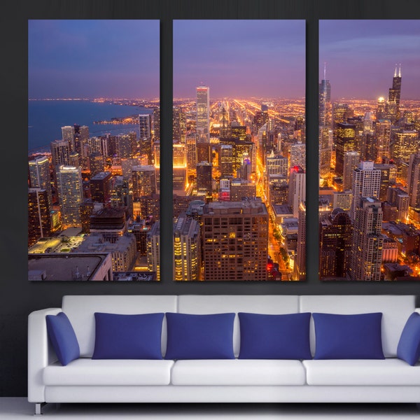 Triptych Architecture Art - Etsy