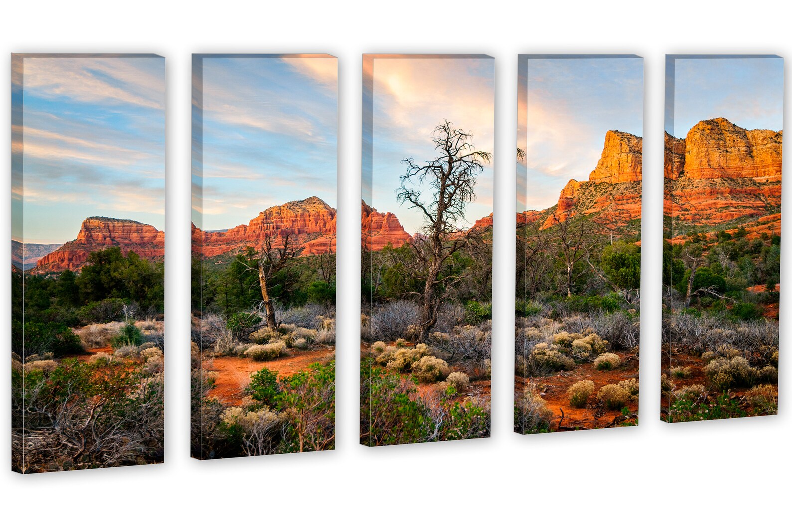 Sedona Arizona Wall Art Canvas Print. Sedona Landscape Art - Etsy