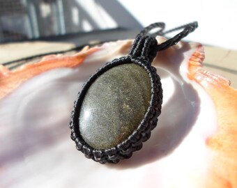 Mens Apache Tear Necklace - Etsy