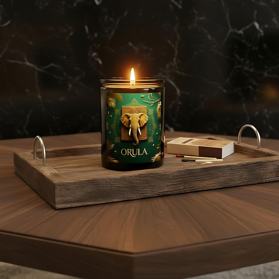 Orula Inspired Candle: Spiritual Decor (herbal Essential Oils, 12oz) - Etsy
