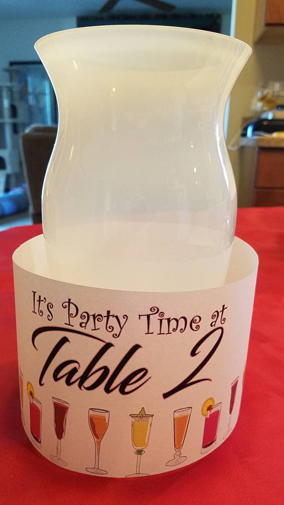 Printable 10 Page SET Download 10 Table Numbers DIY Centerpiece Decor ...