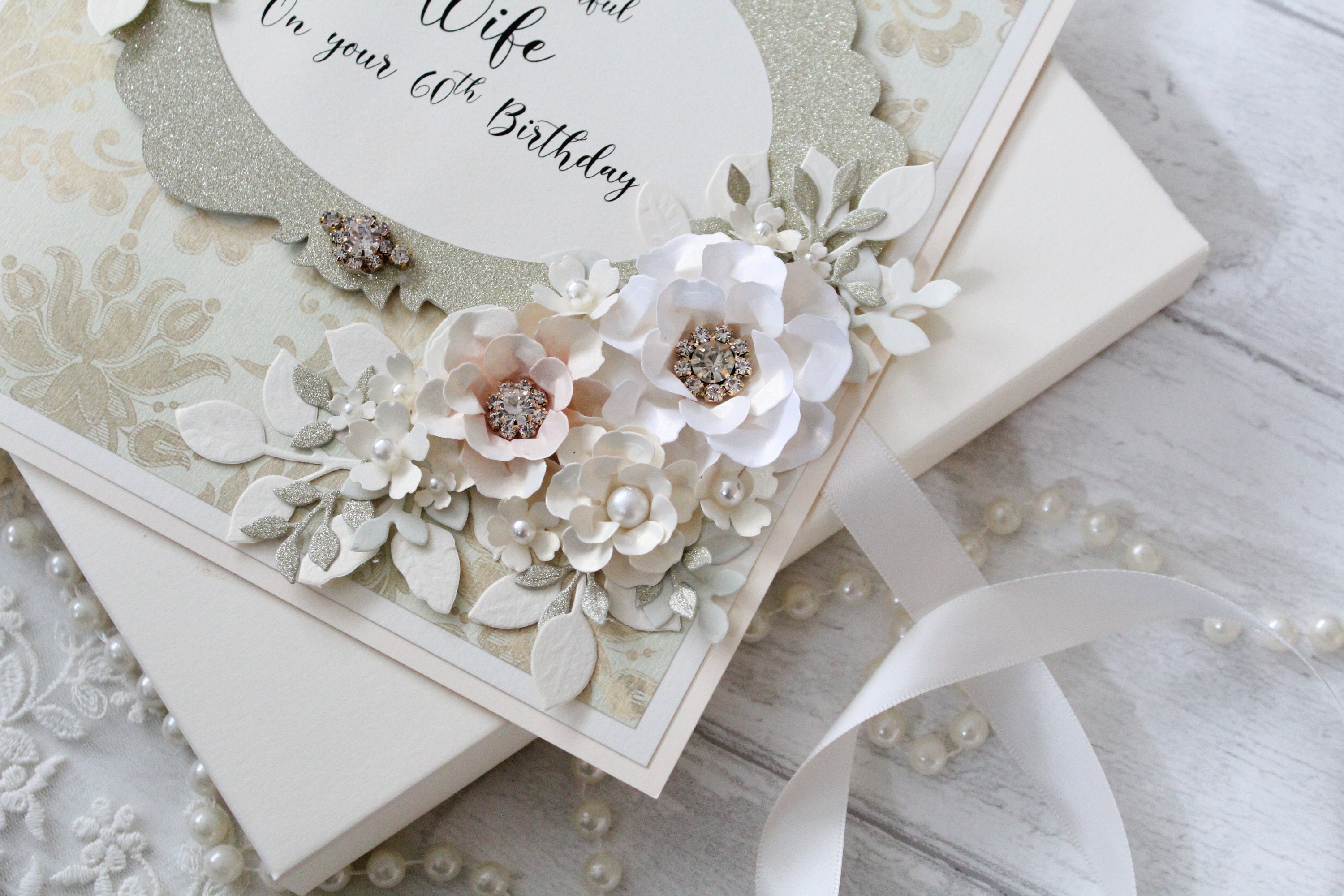 Personalised Special Wife 60th Birthday Card Gold Special Etsy personalised-special-wife-60th-birthday-card-gold-special-etsy