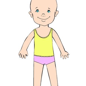 Paper Doll for Cancer Patients - Etsy