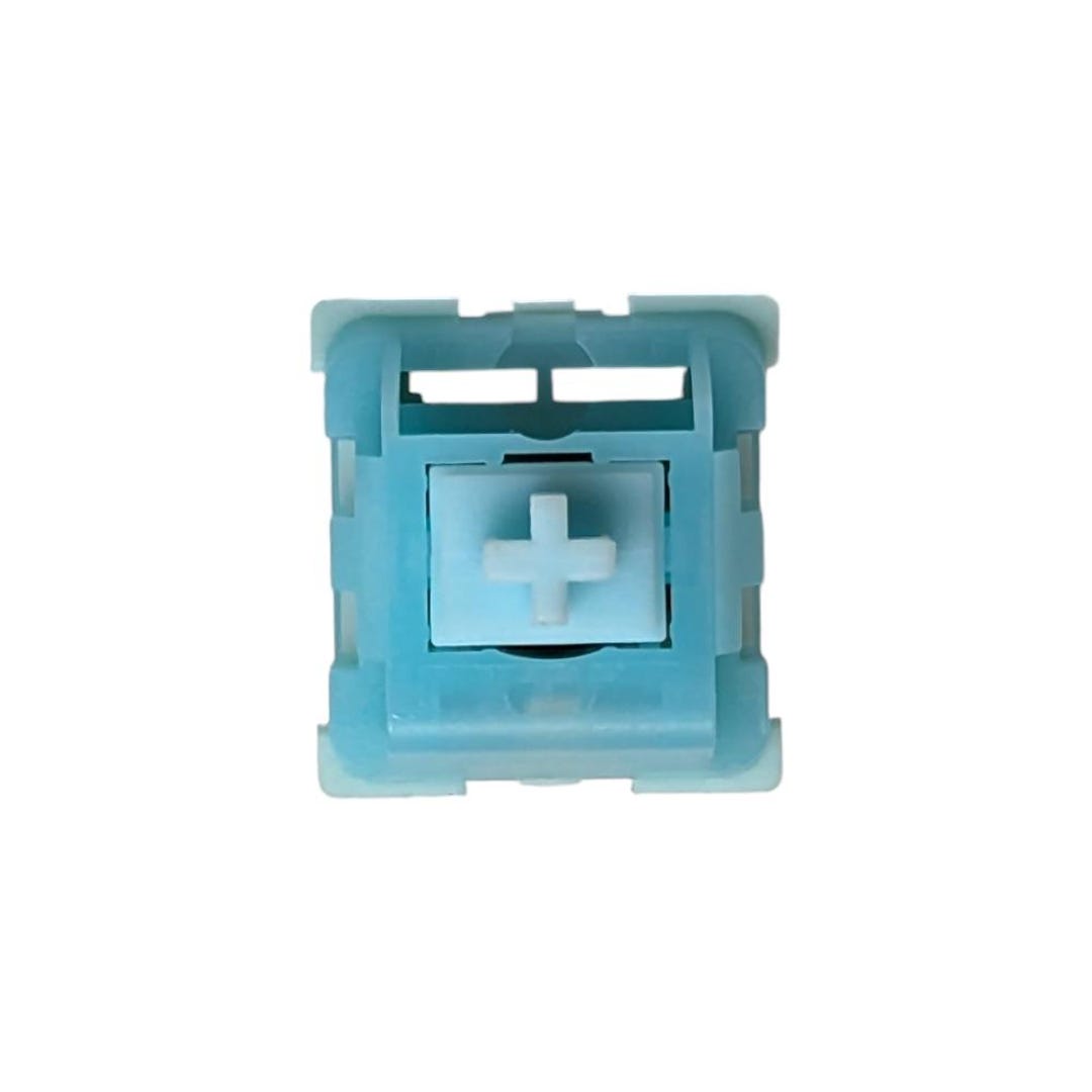 KTT Baby Blue Tactile Switches for Hotswap Mechanical Keyboards hand ...