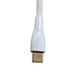 Polar White Custom Braided Coiled Cable for Mechanical - Etsy