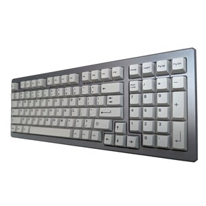 Wet Cement Black on Gray PBT Cherry MX Keycap Set 158 Pcs for ...