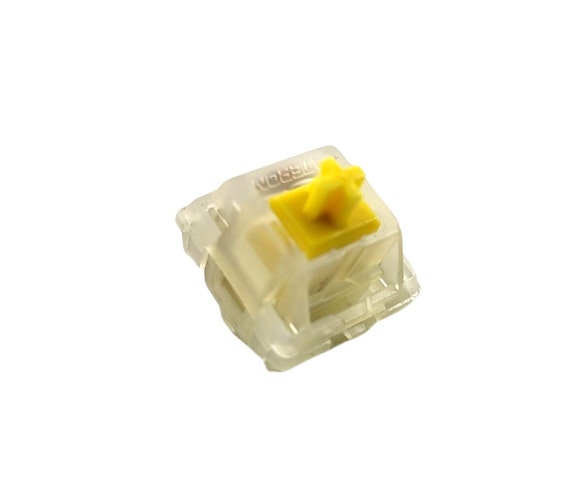 Gateron Milky Yellow CAP Linear Switch 5 Pin 50g stock or - Etsy