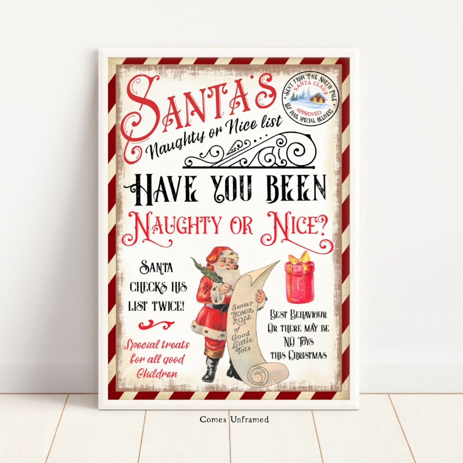 BUNDLE Christmas Signs Mrs Claus' Hot Chocolate | Etsy UK