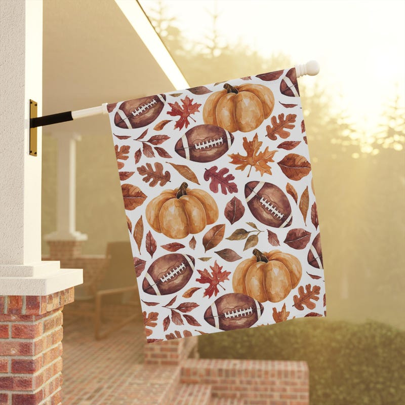 Football House Flags - Etsy